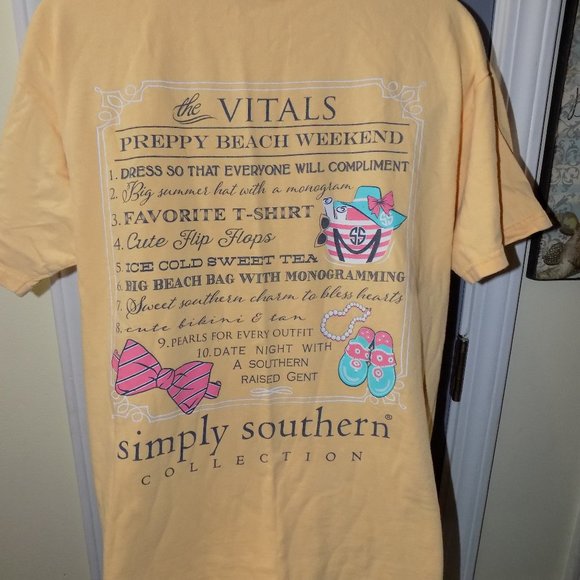 Simply Southern | Tops | Simply Southern The Vitals Preppy Beach ...